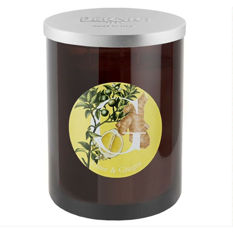 Свеча ароматическая Lime & Ginger (Лайм и Имбирь), Pernici 900 г
