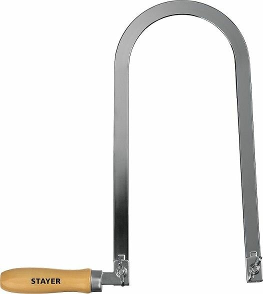 Лобзик ручной STAYER Cobra 130х250 мм, хромированный