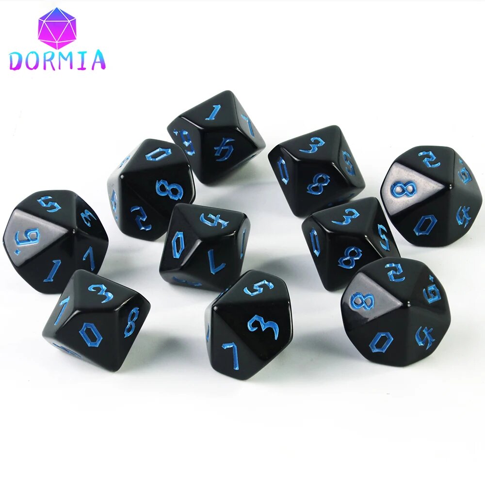 Набор кубиков D10 Dormia 10 шт.