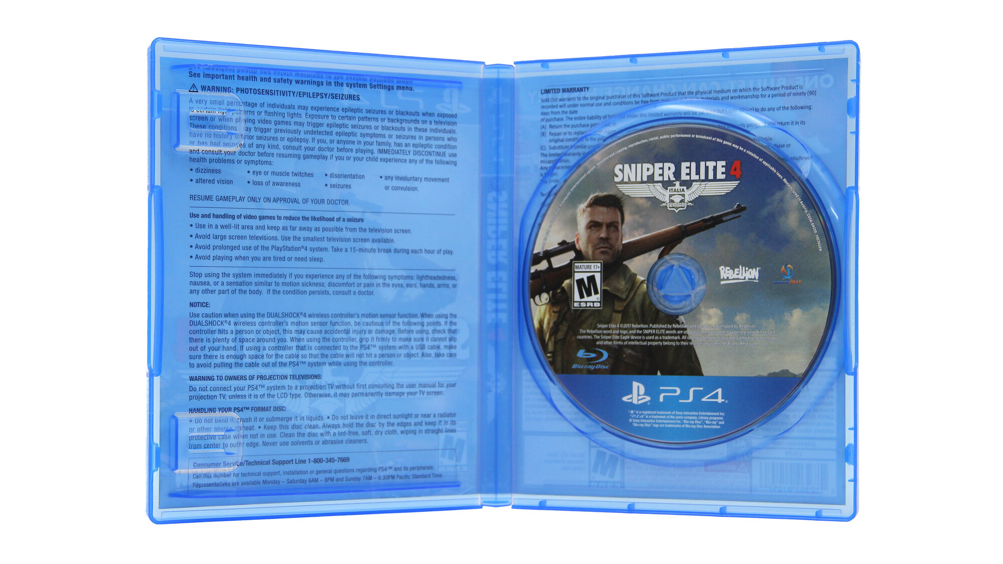 Sniper Elite 4 (PS4/PS5, NTSC) — фото 1