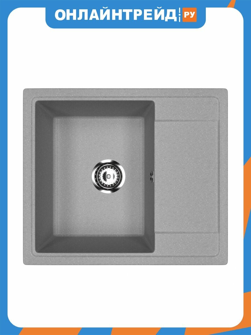 Кухонная мойка Practik PR-M 575-003 светло-серый