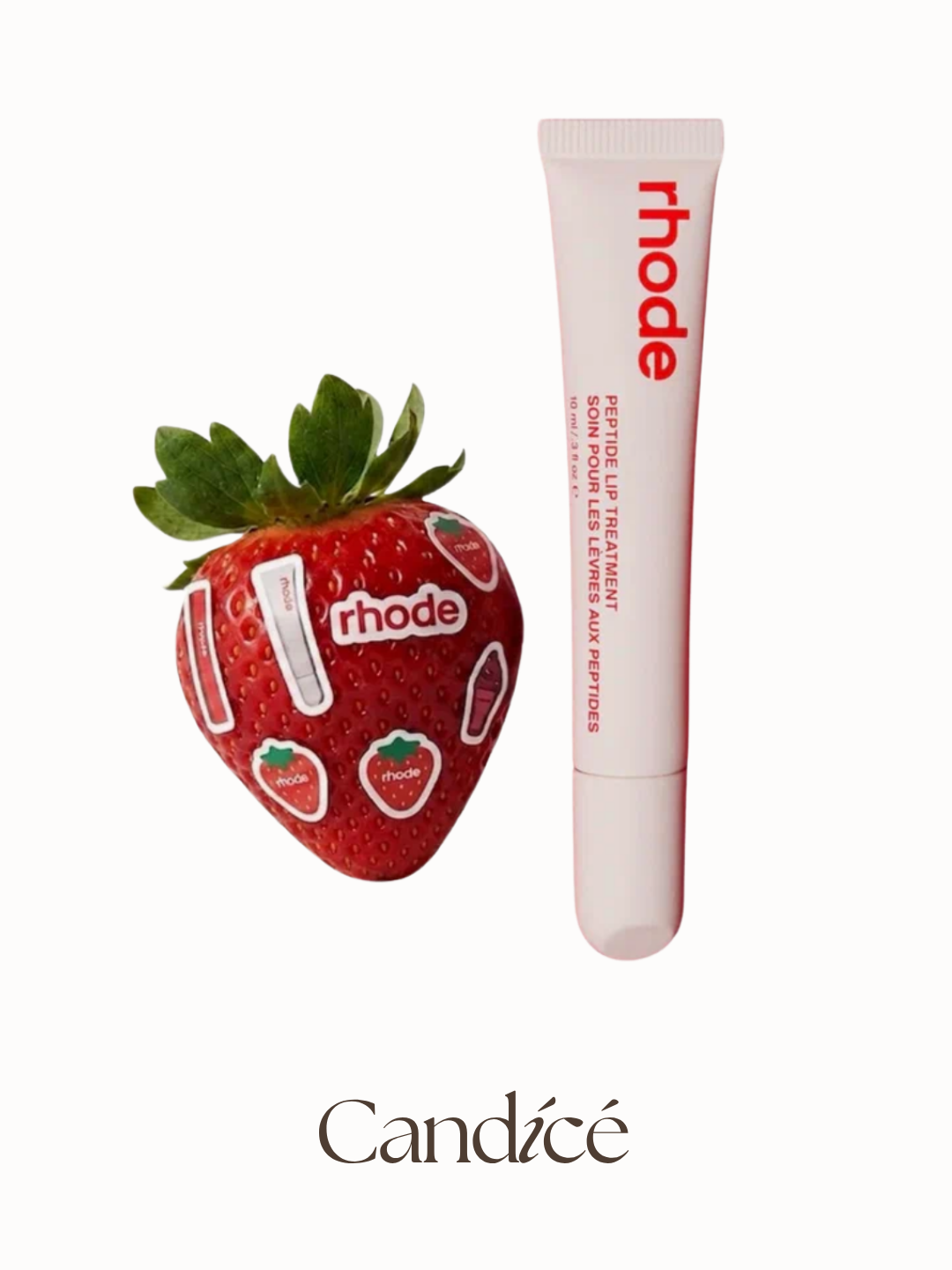 RHODE блеск для губ PEPTIDE LIP TREATMENT в оттенке STRAWBERRY GLOW, 10 мл