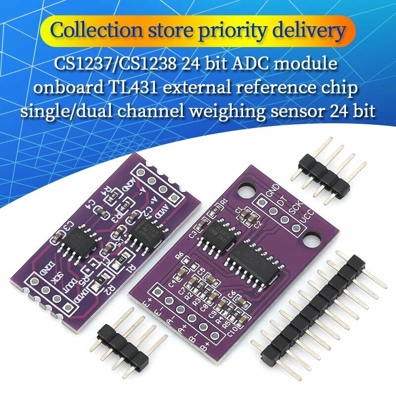 Модуль CS1238 24-bit ADC, Model Number: 1pcs — фото 1
