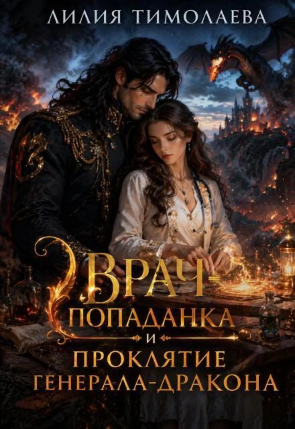 Врач-попаданка и проклятие генерала-дракона [Цифровая книга]