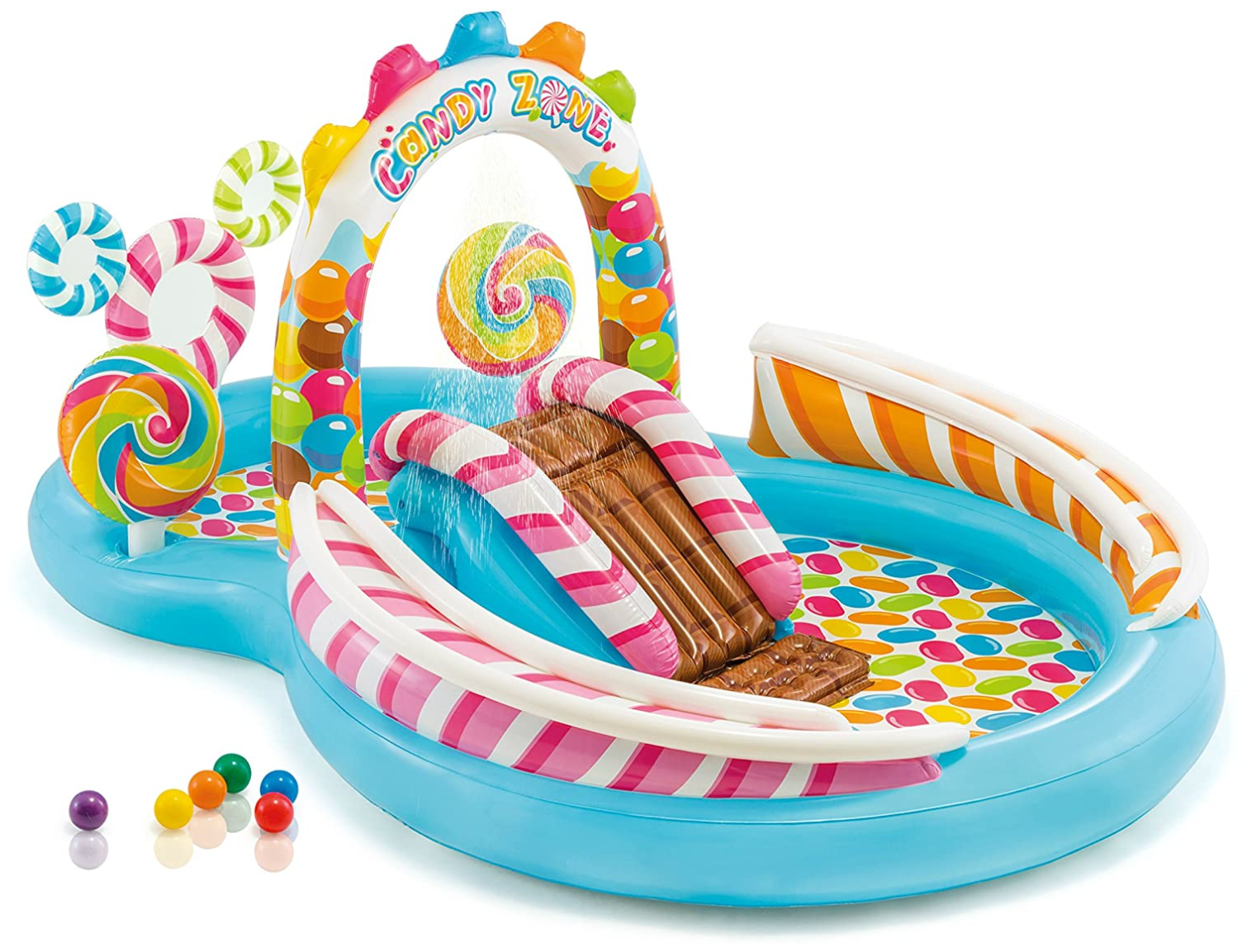 Бассейн надувной INTEX игровой центр 295х191х130см 57149