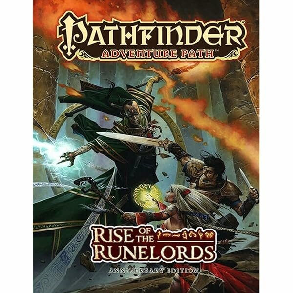 Pathfinder Adventure Path: Rise of the Runelords Anniversary Edition Reprinted books