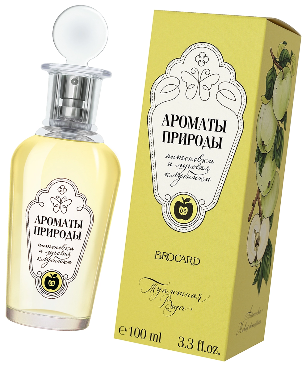 Eau de toilette унисекс Брокард Антоновка Клубника 100 мл - Antonovka and Wild Strawberry