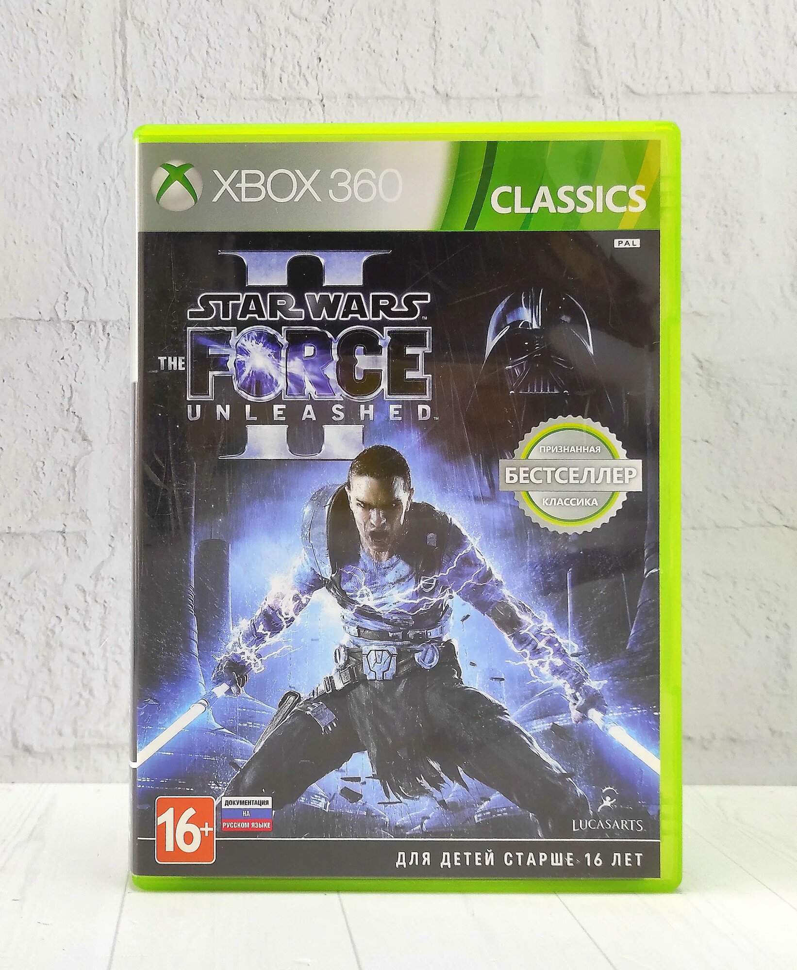 Star Wars The Force Unleashed 2 (II) Видеоигра на диске Xbox 360. Товар уцененный