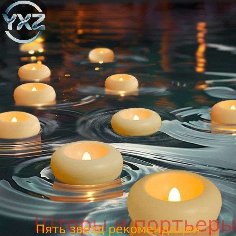 Свеча "Без отдушки" 2.8 см х 5.5 см 6 шт