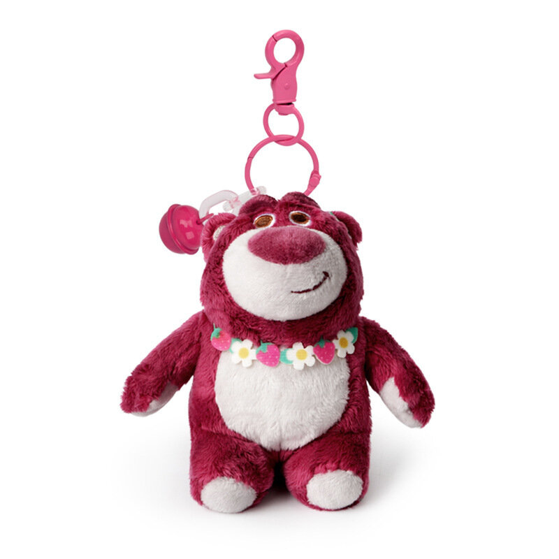 Официальная плюшевая игрушка Disney Stitch Lotso Винни Пух брелок кулон кукла подарок Цвет：5см Винни Пух Дофамин