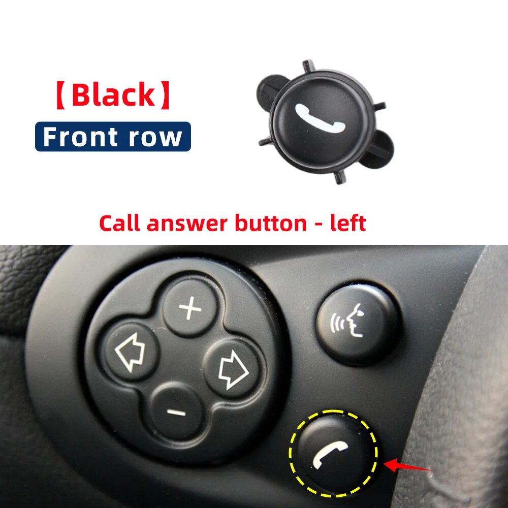 Для BMW Mini серий R55, R56, R60: кнопки и декоративная панель рулевого колеса Call answer button L