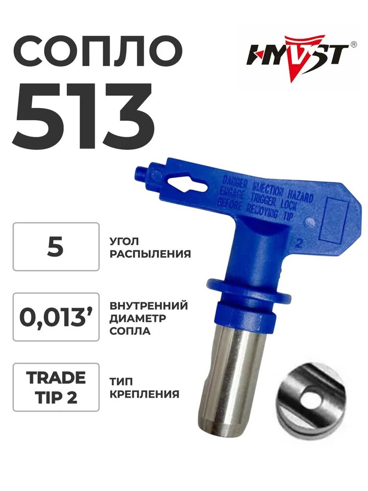 Сопло для краскопульта безвоздушного HYVST 513