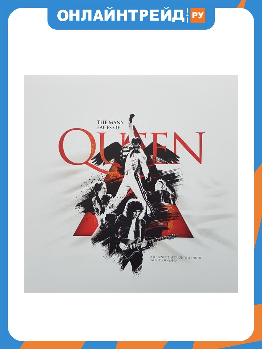 Виниловая пластинка EU Various Artists - The Many Faces Of Queen (2LP) (Transparent Red Vinyl)