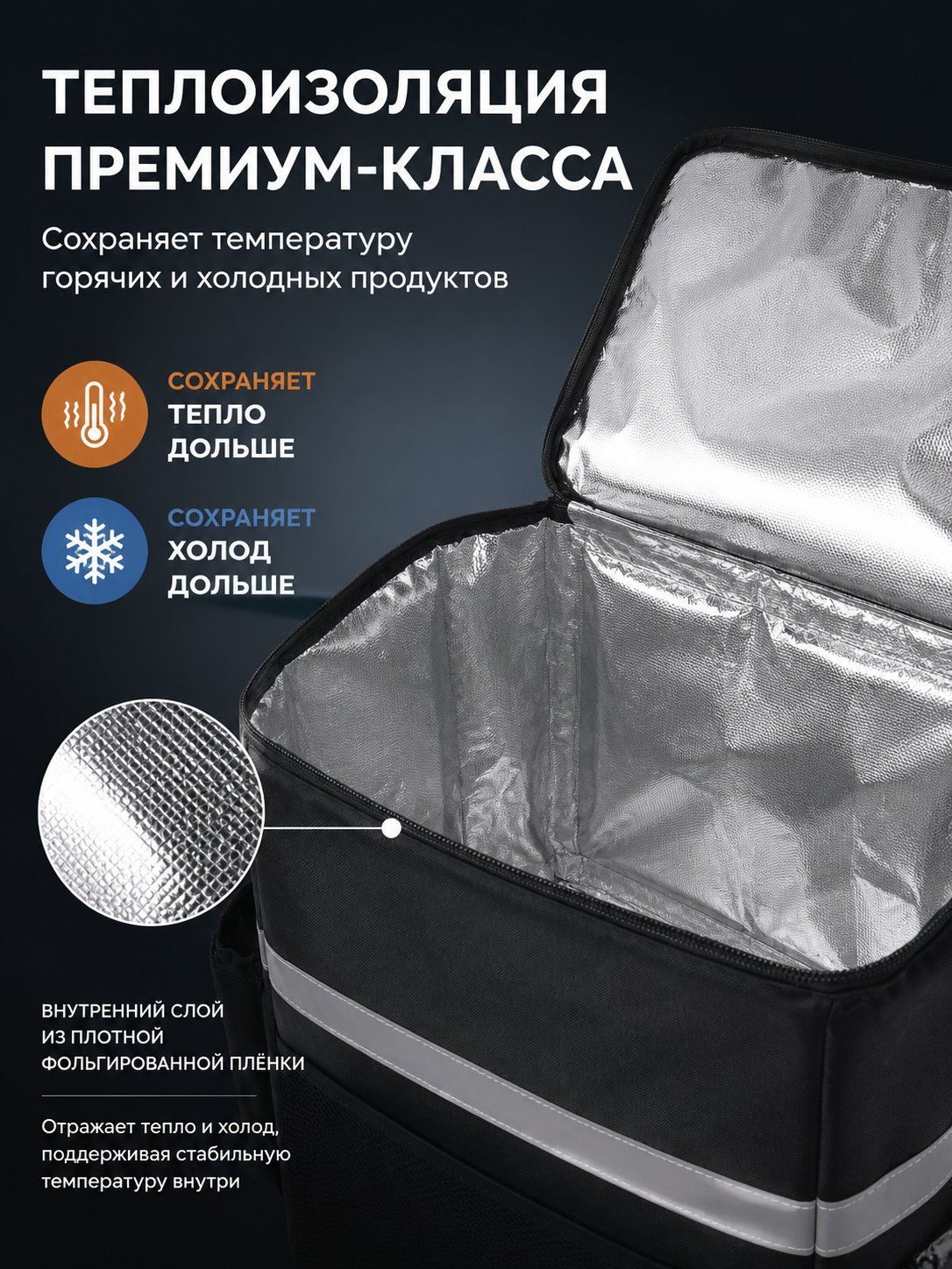 Термопакет 40*35*25 см — фото 1