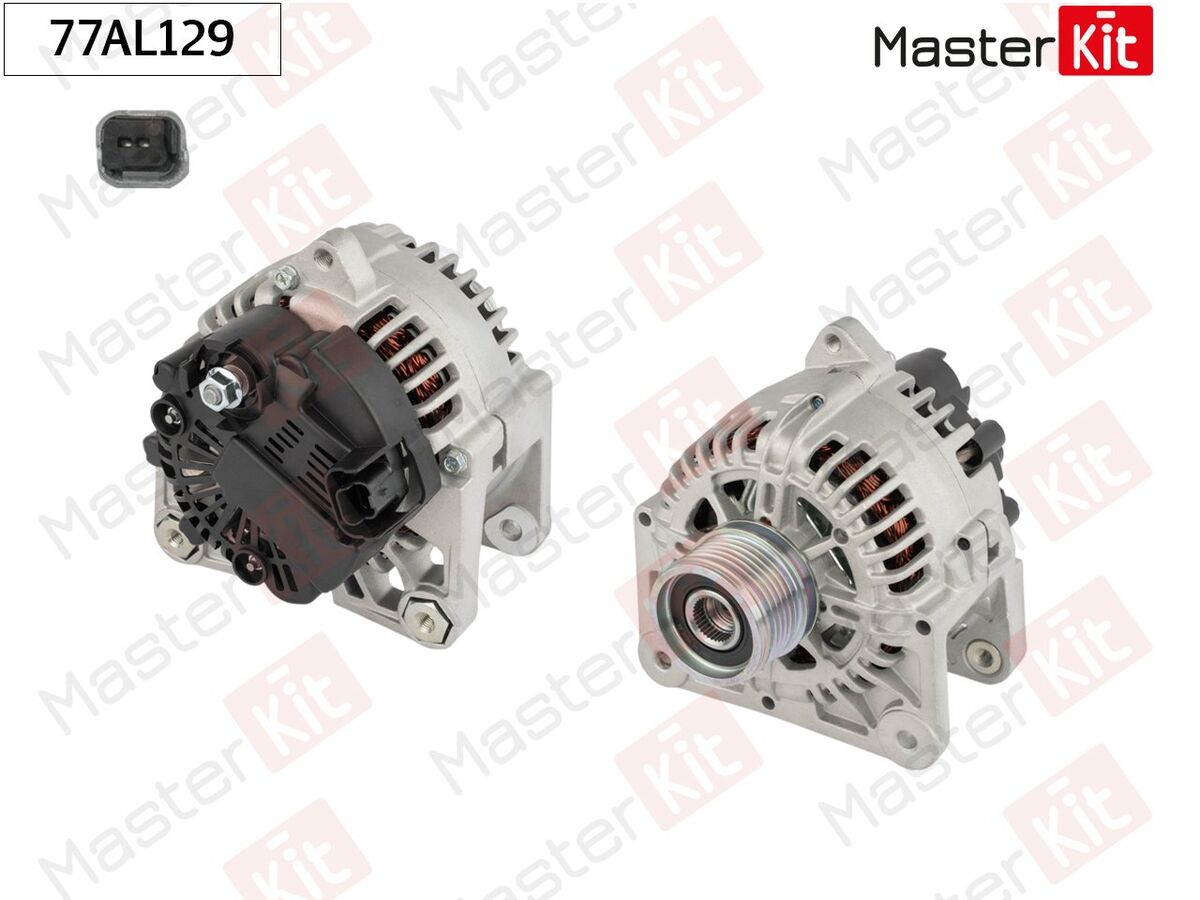 Генератор renault logan/sandero 1.5dci/1.6 (MASTERKIT 77AL129)