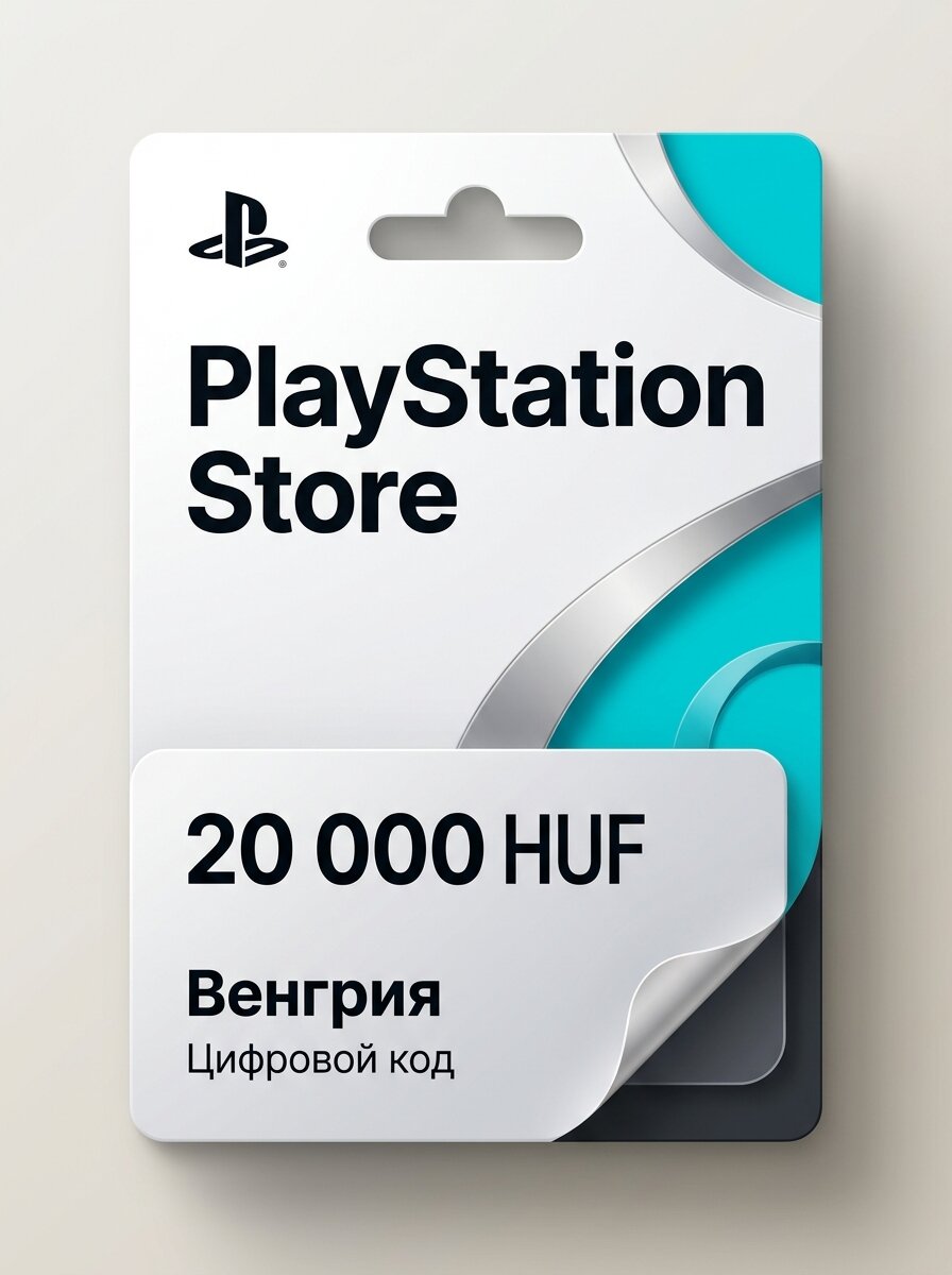 Подарочная карта оплаты PlayStation®Store HUF 20000 для PlayStation 3, электронный ключ, регион Венгрия