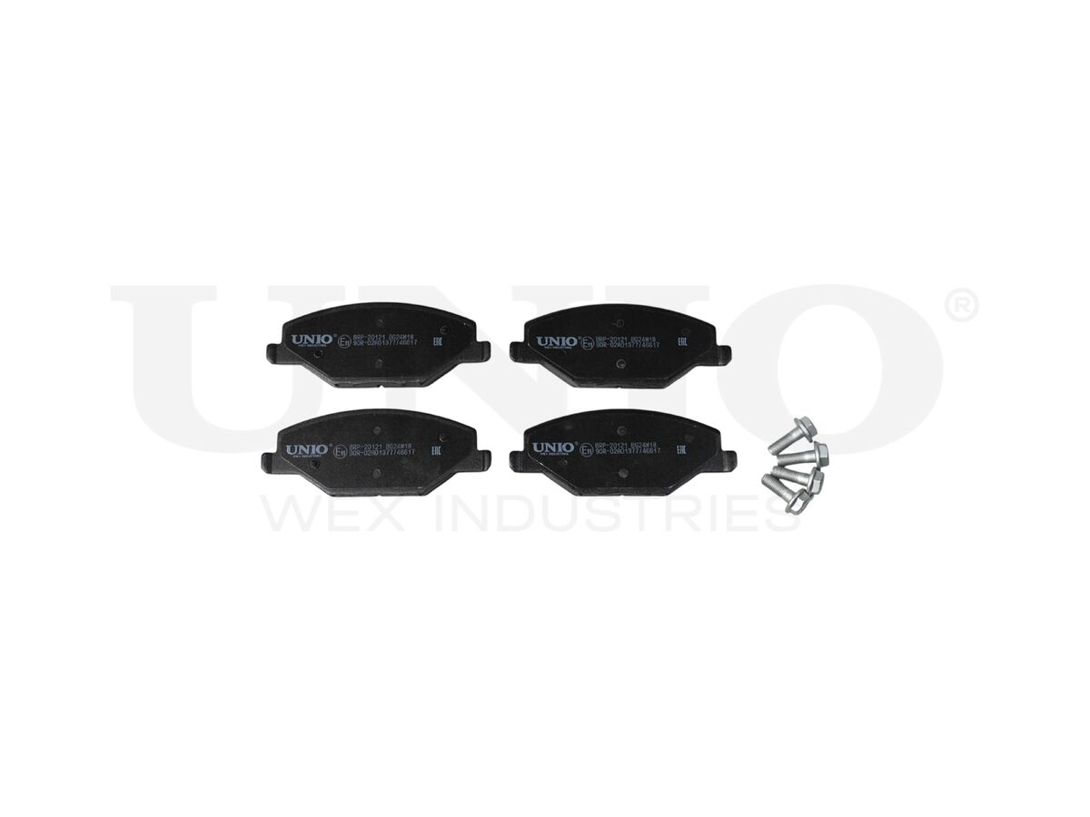 Колодки тормозные диск. передние vw polo v 10-, skoda rapid (nh3, nk3) 12-, fabia (5j,542,545) 07- (UNIO BRP-20121)