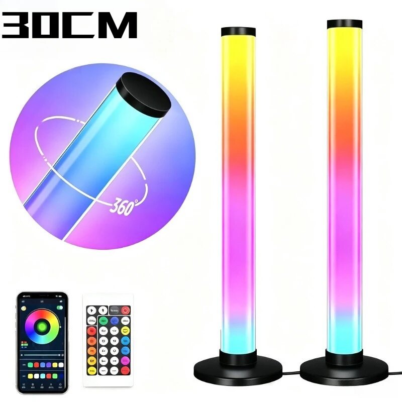 Светодиодная лампа RGB 30cm 360°