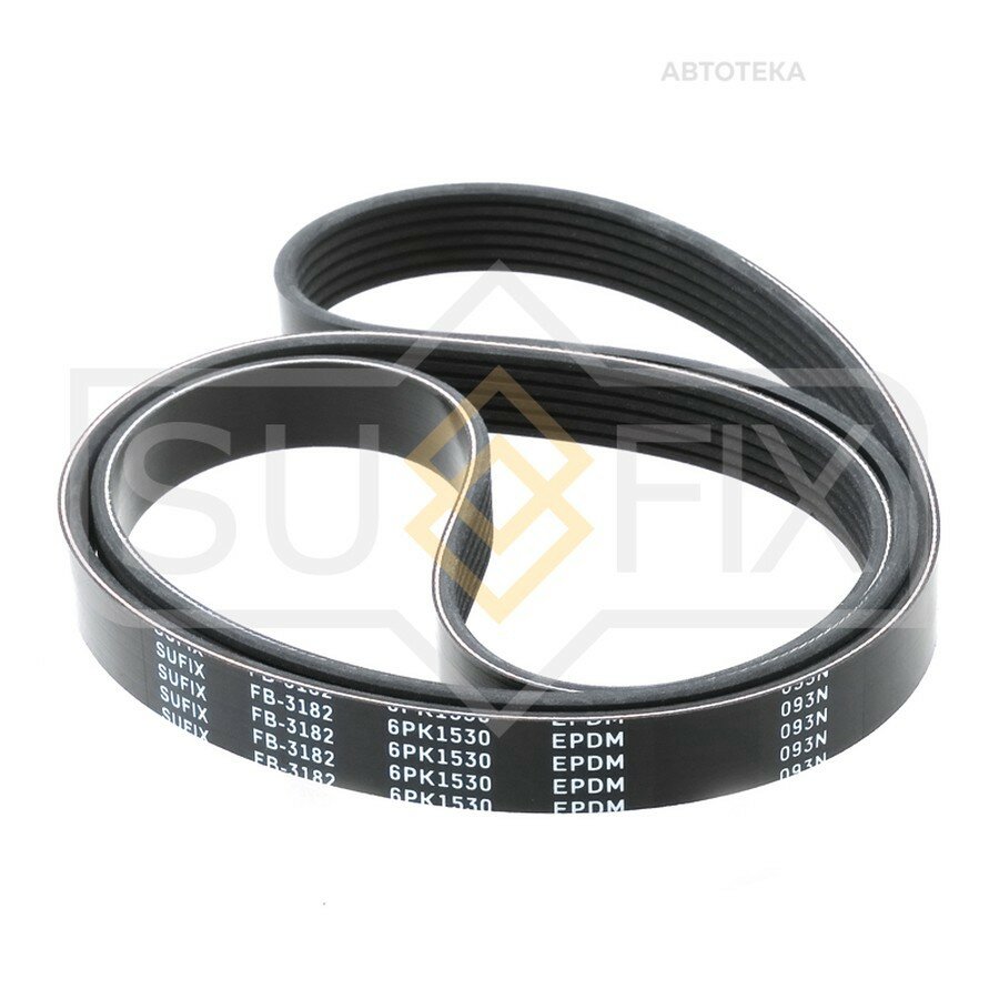 Ремень поликлиновой 6PK1530 SUFIX FB3182