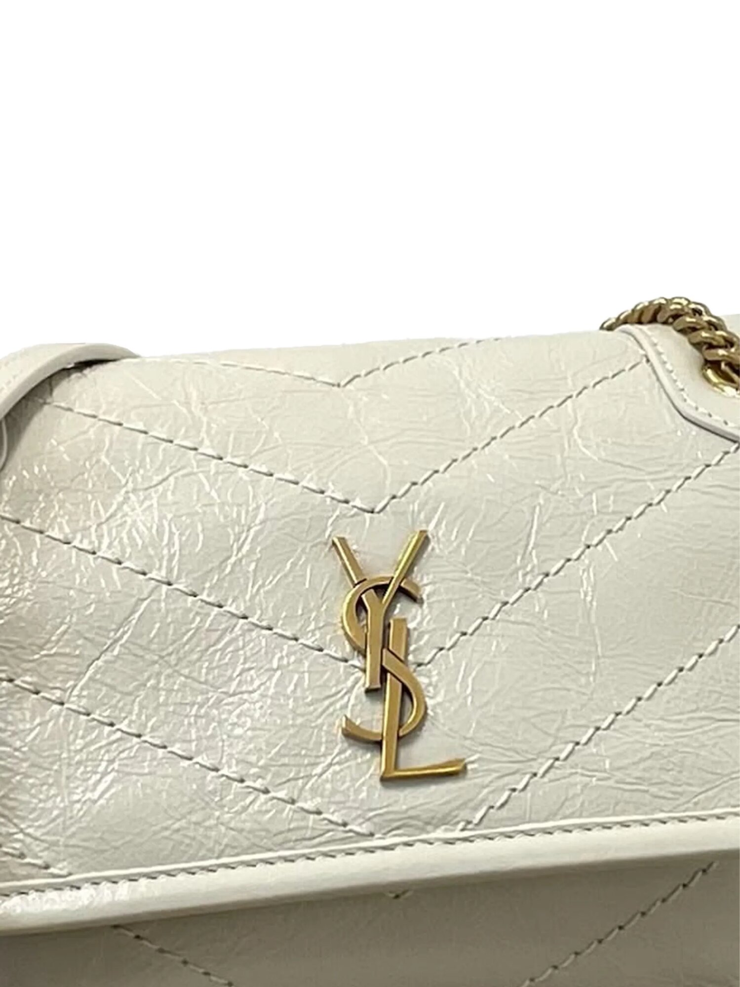 Сумка Saint Laurent Niki, белый — фото 1