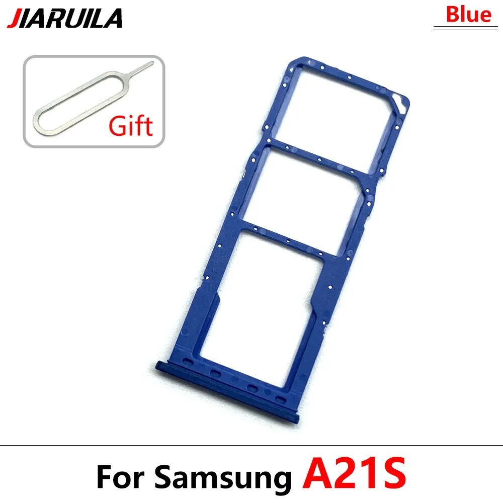 Держатель для SIM-карты Samsung A21s A31 A51 A71 A21s Blue