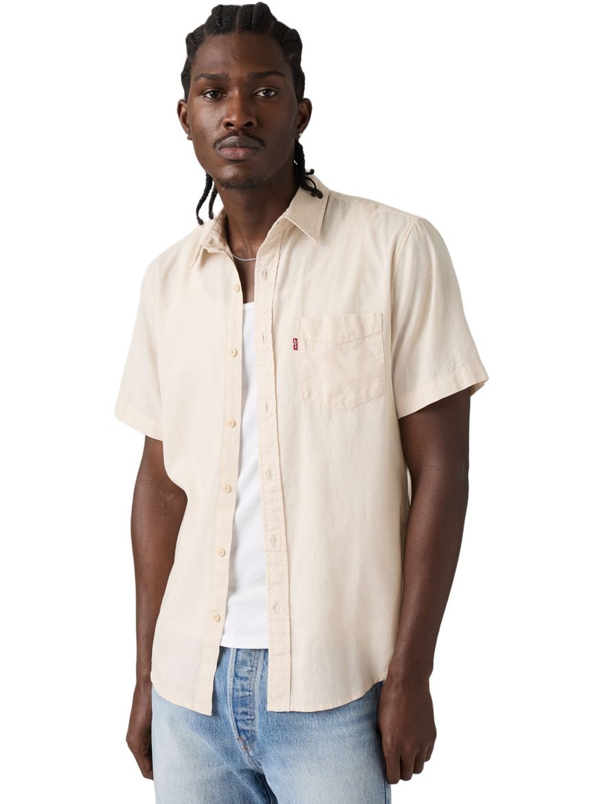 Рубашка Men Short Sleeve Classic 1 Pocket Standard Shirt