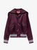 Бомбер KENZO Varsity, размер 36, фиолетовый