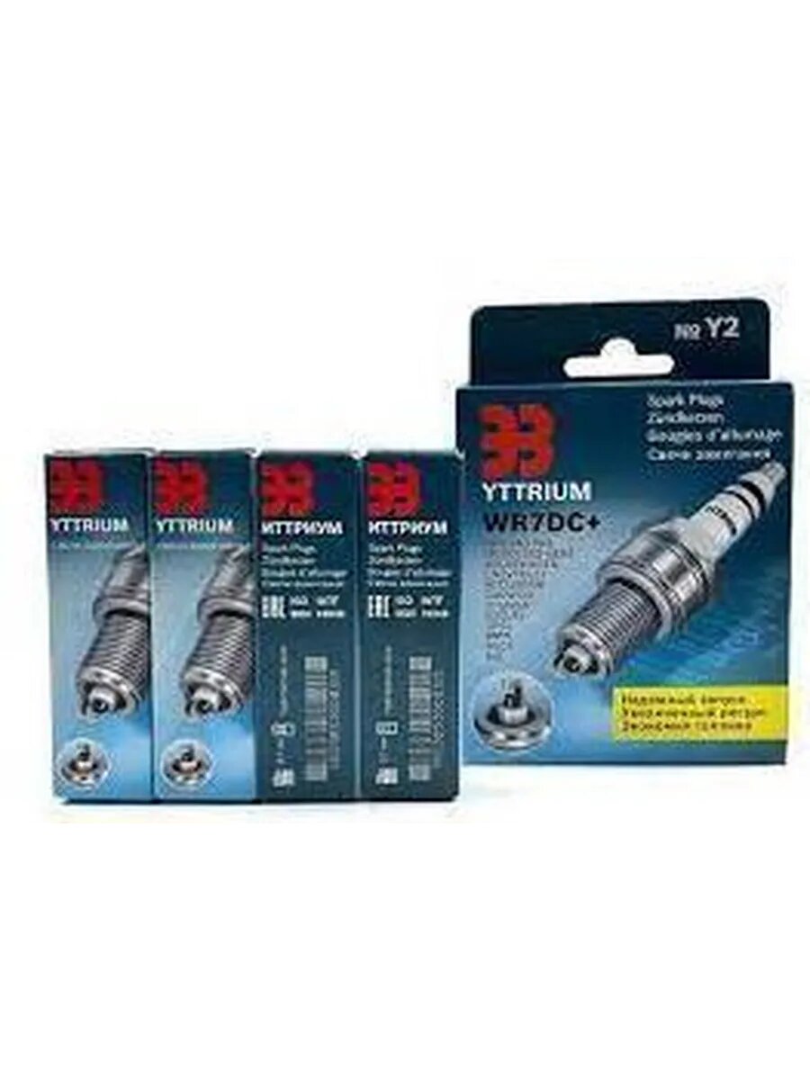 Свечи ЭЗ YTTRIUM WR7DC+ 2101-2107 карб. (4шт)