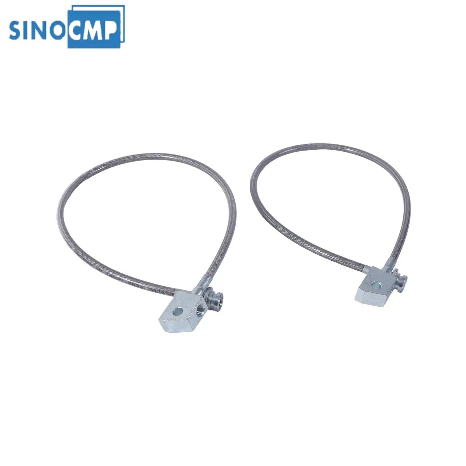 Комплект из 2 удлиненных тормозных шлангов (2-6 дюймов) для Nissan Patrol GQ Y60 GR GU Y61, передние и задние, плетеные, запчасти для автомобиля
