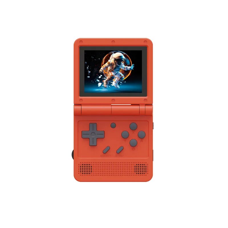 POWKIDDY V90 портативная игровая консоль 16GB, Красный, RED
