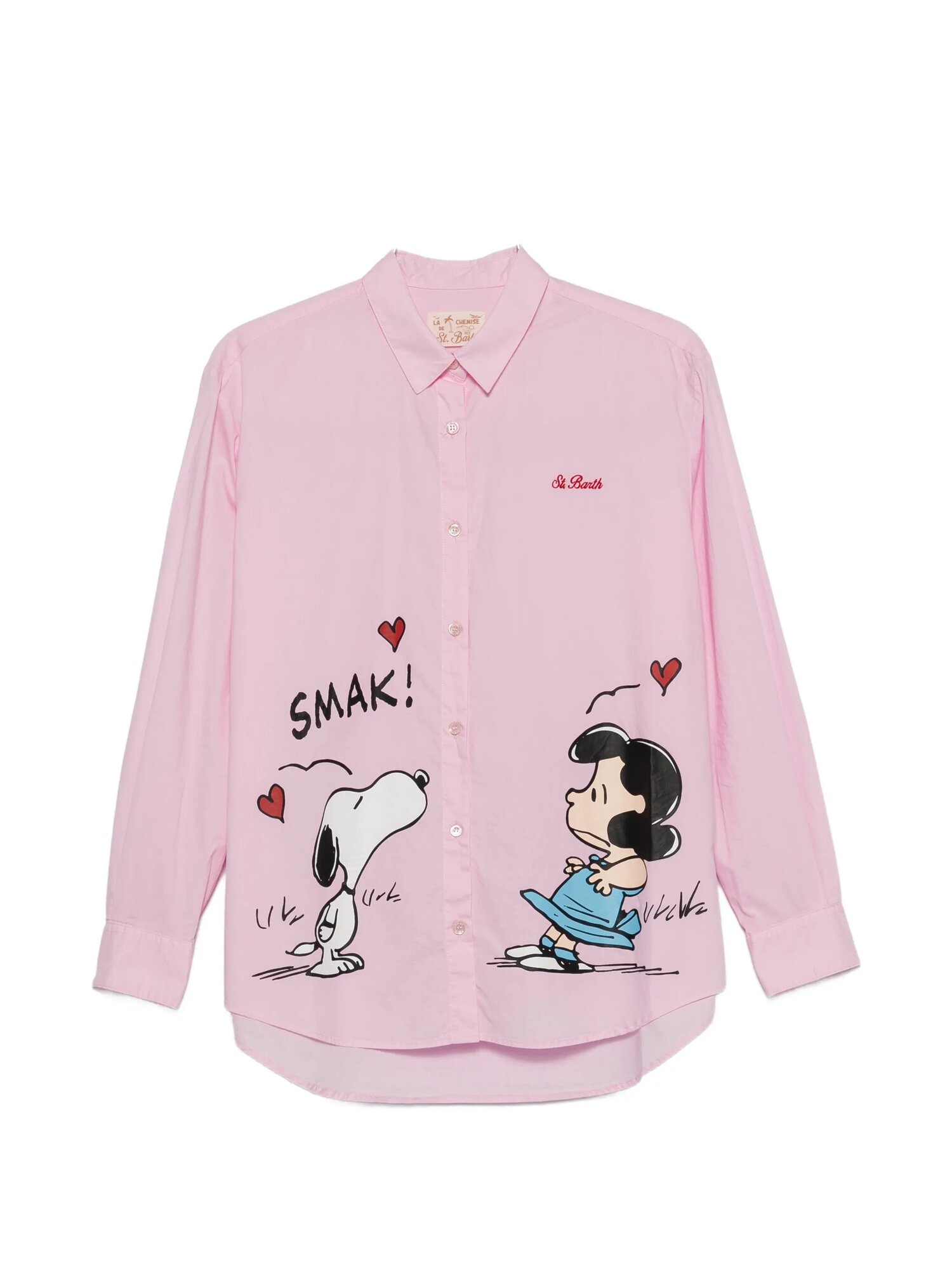 Рубашка MC2 Saint Barth Graphic-print Brigitte shirt