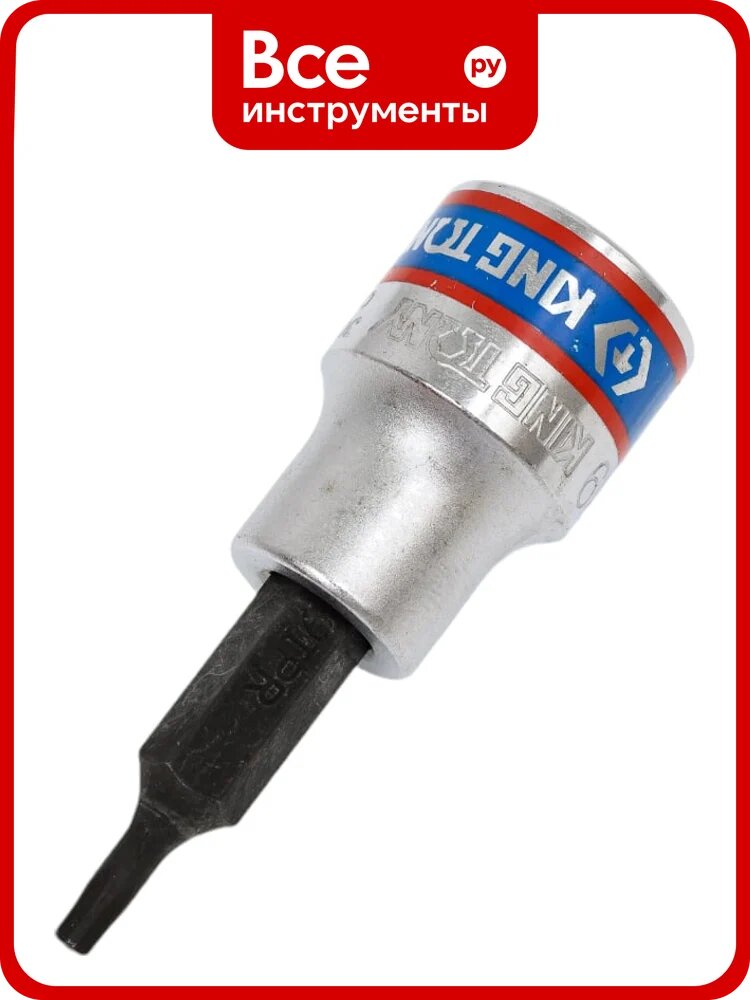 Насадка бита торцевая (3/8; Torx plus; IPR9; L = 50 мм) KING TONY 302D09