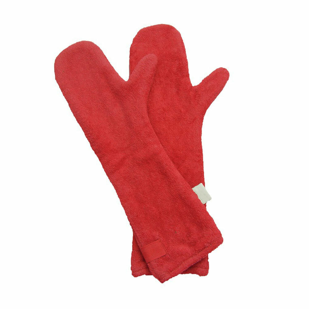 Перчатки Для Сушки Петов 1 Штука Красный Цвет Размер 43*8 Cm Подходит Для Сушки Петов И Других Поверхностей