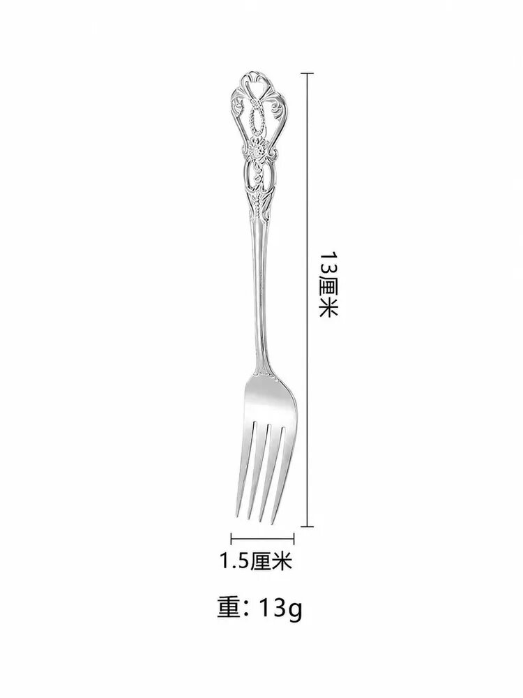 Серебряная ложка детская "KRASHE" 13cm