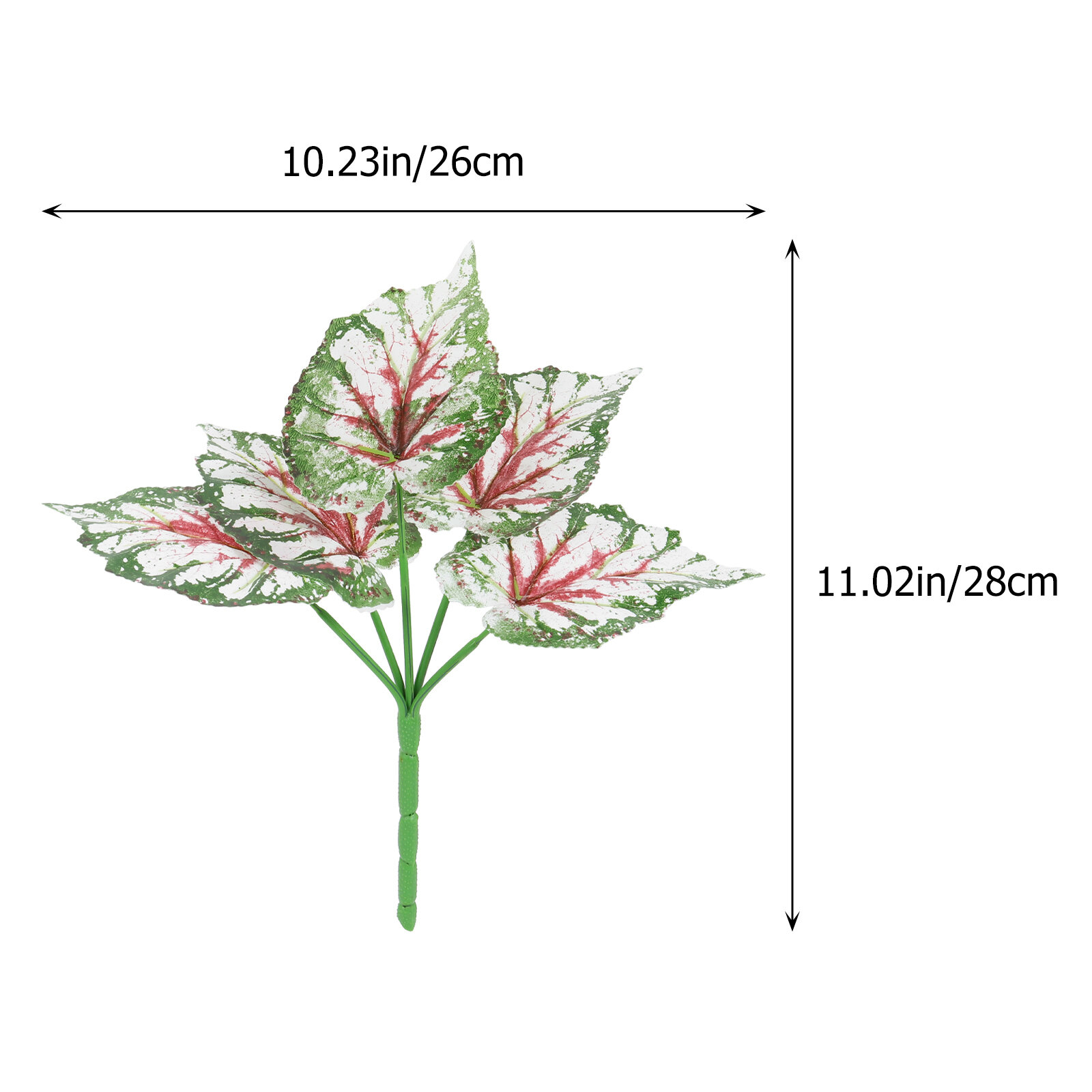 Искусственный Бонсай Зеленое Украшение Дома 6 Штук 28.00X26.00X1.00Cm