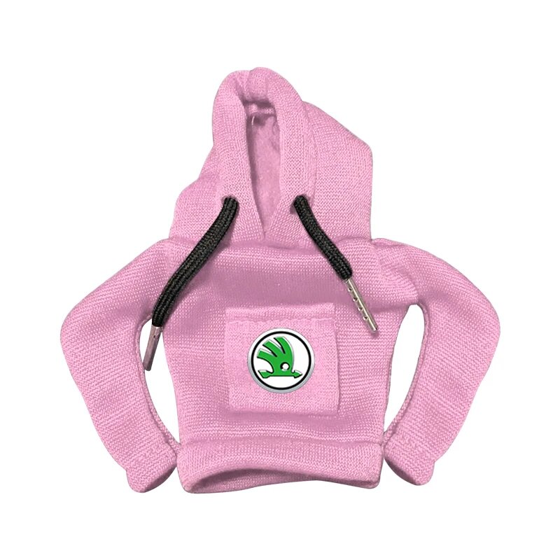Универсальный чехол-накладка на рычаг переключения передач для Skoda Octavia, Fabia, Pink, Розовый