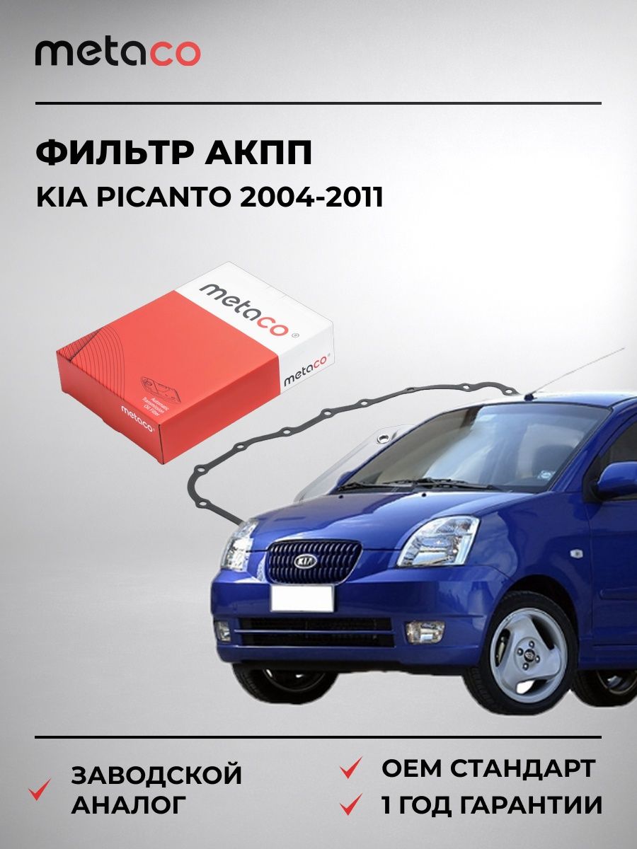 Фильтр АКПП METACO 1040103 Киа Пиканто KIA Picanto 2004-2011