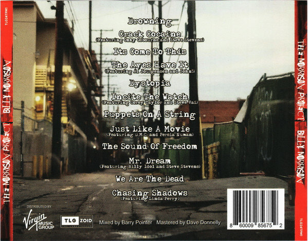 Музыка CD Billy Morrison - The Morrison Project — фото 1
