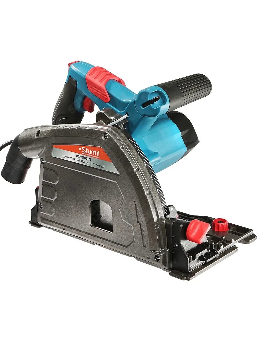 Циркулярная пила Sturm! CS50165PS, мощность 1.4 кВт, для работы с древесиной и пластиком