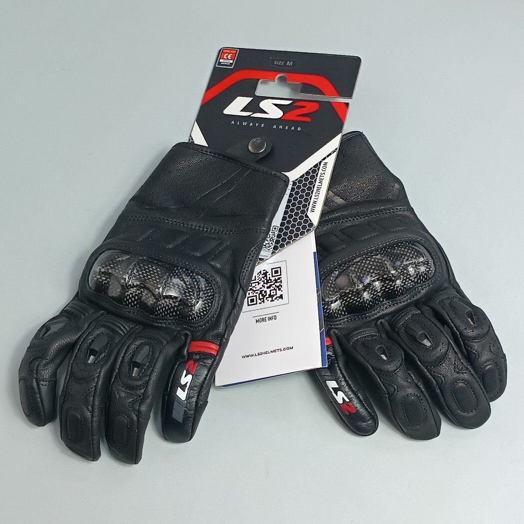 LS2 Мотоперчатки SPARK MAN GLOVES (черный, S)