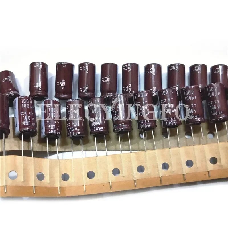 10 шт./100 шт. 100 В 100 мкФ KY 10X20 оригинальный Nippon Chemi-con NCC EKY-101ETD101MJ201 алюминиевый электролитический конденсатор