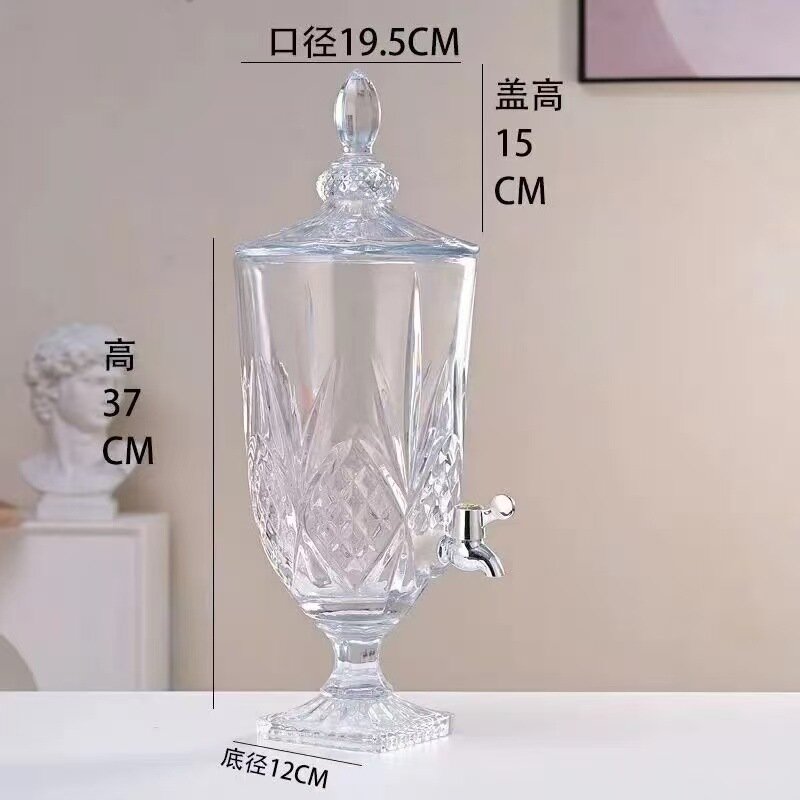 Стеклянный кувшин для сока, кувшин для холодной воды, барный кувшин для сока, кувшин для воды, европейский дизайн, креативный кувшин для сока