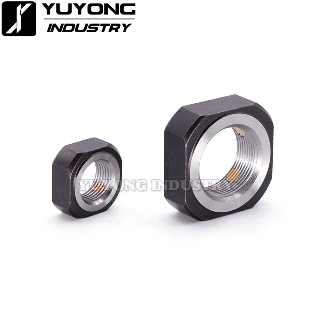 Квадратные блокировочные гайки YUYONG INDUSTRY RN Type, латунная прокладка, М8-М30