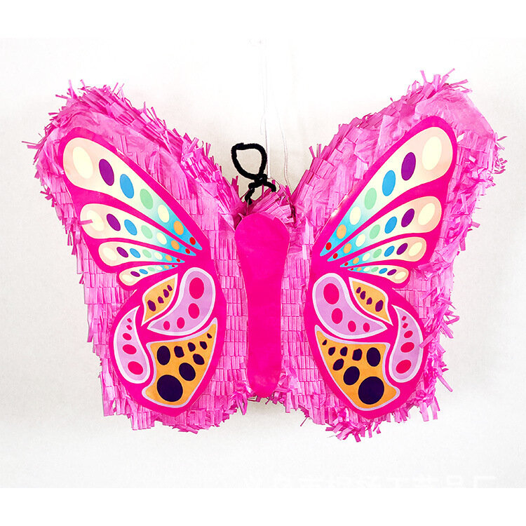 Складная креативная пиньята с вытягивающейся веревкой, реквизит для разбивания конфет, украшение для детской принцессы, пиньята для вечеринки