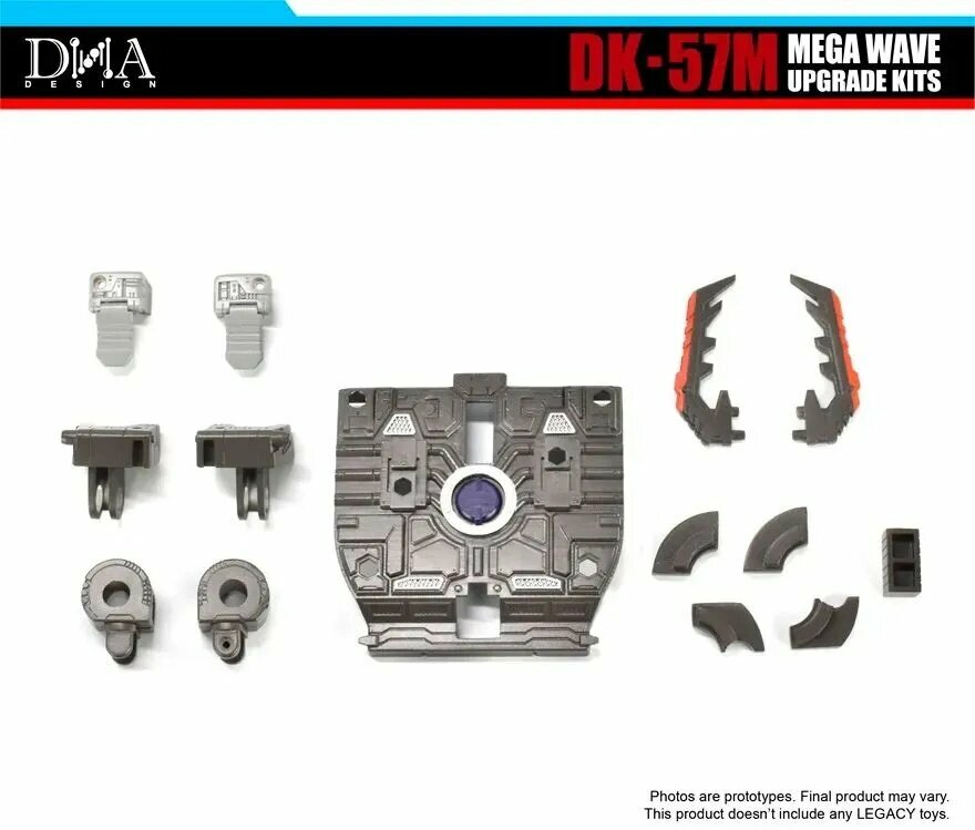 Трансформеры игрушки DNA Design DK-57M Upgrade Kit for Transformers: Legacy United Titan Armada Universe Tidal Wave and Leader Armada Universe Galvatron