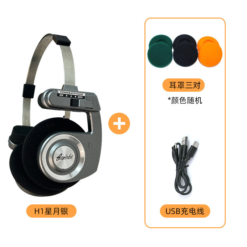 Беспроводная гарнитура BAYIN BOX H1PRO с Bluetooth, поролоновые наушники, длительное время работы от батареи, модная уличная фотография, новинка для кросс-граничной торговли