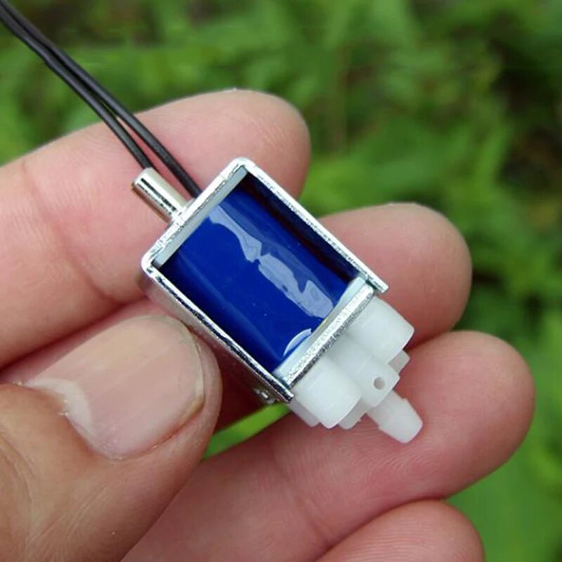 DC 3 В-5 В небольшой мини-электрический электромагнитный клапан нормально открытый DC 5 В клапан управления потоком воздуха и газа для сфигмоманометра монитора крови