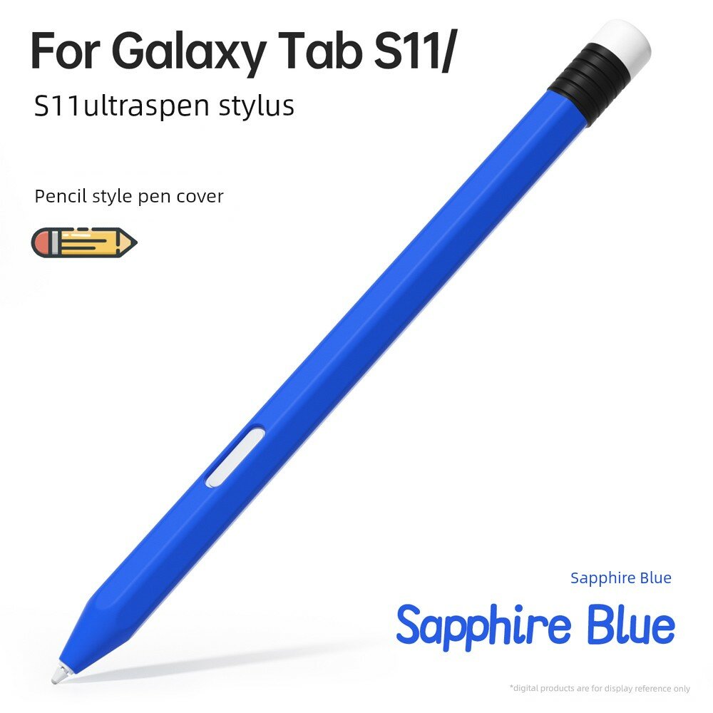 Чехол для стилуса Samsung Galaxy Tab S11/S11 Ultra, синий цвет, стиль карандаша, защита