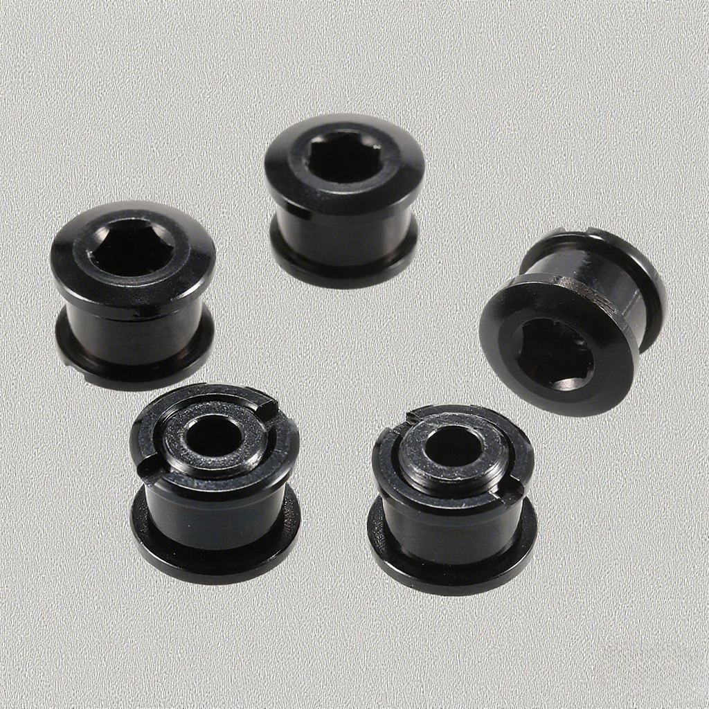 Велосипедные Болты: Алюминиевые Болты M8 12mm Анодированные 5 Цветов Комплект Из 5 - Легкие И Прочные Из Сплава 7075 Для Замены Звездочек Велосипедные Аксессуары Для Обслуживания И Модернизации Велосипеда