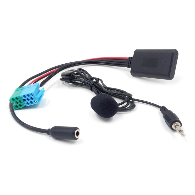 Автомобильный беспроводной Bluetooth-совместимый аудиоадаптер, микрофон для Becker, with micphone